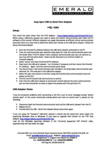 emerald_usb_serial_port_adapter_technical_drawing - Northampton Motorsport