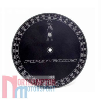 Piper Alloy Timing Disc (10" Diameter) - Northampton Motorsport